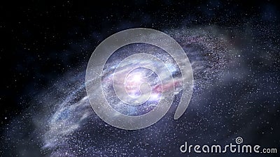 Spinning galaxy stock video. Video of large, enormous - 45995563