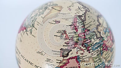 Spinning Globe Earth - Earth Map Stock Footage - Video of spinning ...