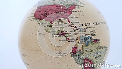 Spinning Globe Earth - Earth Map Stock Video - Video of ocean ...