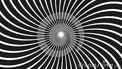 A Spinning Hypnotic Abstract Spiral Loop Stock Footage - Video of magic ...