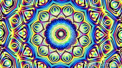 Spinning Mandala Loop Background Stock Video - Video of modern ...
