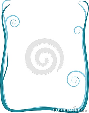 Spiral Border Royalty Free Stock Images - Image: 1809979