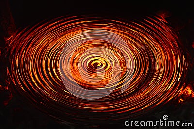 The Spiral Structure Of Lava. Circle. Stock Photography | CartoonDealer ...