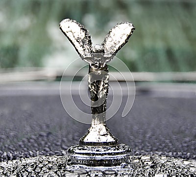 Spirit Of Ecstasy, Symbol Of Rolls-Royce Editorial Stock Image - Image ...