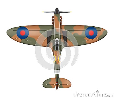 Spitfire Royalty-Free Illustration | CartoonDealer.com #68332956