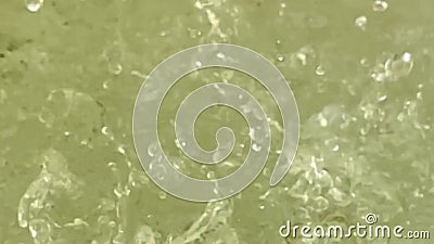 Splash Drip Slow Motion Shot of Water Drop Drip Splash Falling into ...