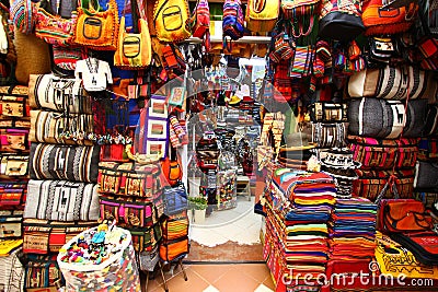 Splendid Peruvian Shops In Cuzco Royalty Free Stock Photos - Image ...