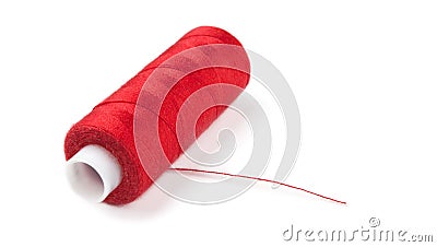 Spool Of Red Thread Stock Image - Image: 35919611