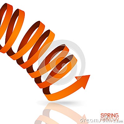 Spring Arrow Stock Images - Image: 26272584