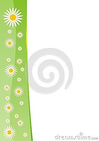 Spring Border Template Stock Photo - Image: 7595930