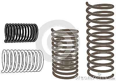Springs Cartoon Vector | CartoonDealer.com #6728521