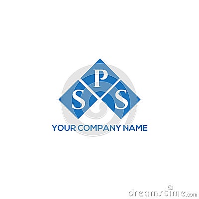 SPS Letter Logo Design On White Background. SPS Creative Initials ...