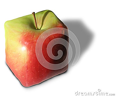 Square Apple Stock Photo - Image: 23739780