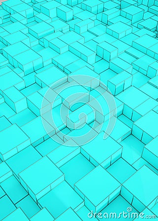 Square Box Shape Pattern Blue According To The Size And Background ...