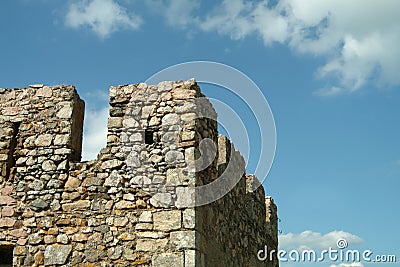 Square Tower Of Medieval Castle Stock Image - Image: 1320721