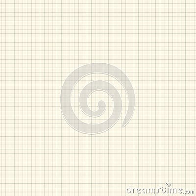 Squared, Grid Yellow Maths Paper. Background For School. Cartoon Vector ...