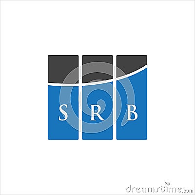 SRB Letter Logo Design On White Background. SRB Creative Initials ...
