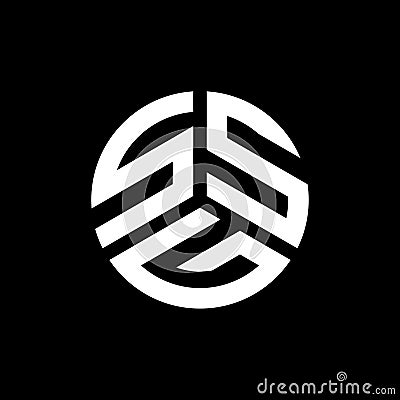 SSG Letter Logo Design On Black Background. SSG Creative Initials ...