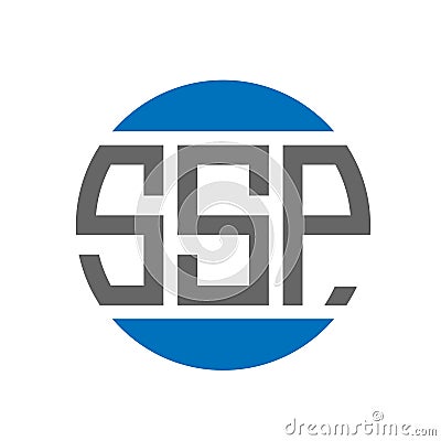 SSP Letter Logo Design On White Background. SSP Creative Initials ...