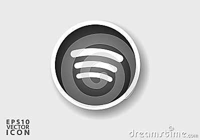 Spotify Logo Vector Is A Stylized Representation | CartoonDealer.com ...