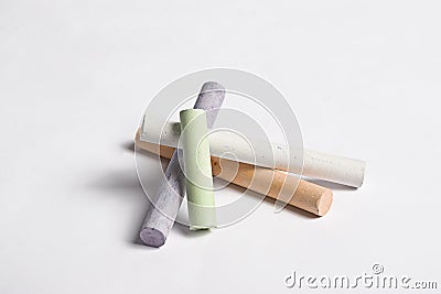 Stack Of Chalk Royalty-Free Stock Photo | CartoonDealer.com #10372887