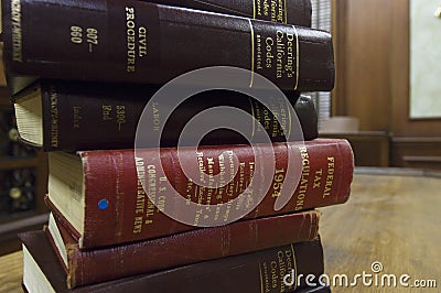 Stack Of Law Books Royalty Free Stock Photography - Image: 29662917