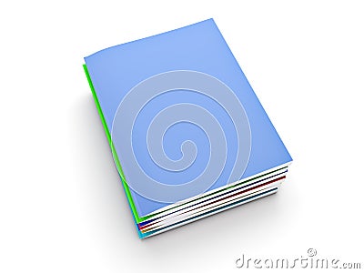 Stack Of Magazines Royalty-Free Stock Image | CartoonDealer.com #35121010