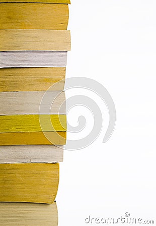 Stack Of Old Paperback Books Royalty Free Stock Photos - Image: 17155778