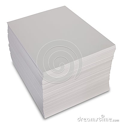 Stack Of Paper Stock Photography - Image: 18363682