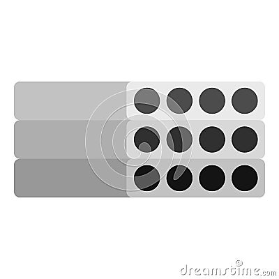 Stack Of Precast Reinforced Concrete Slabs Icon Cartoon Vector ...