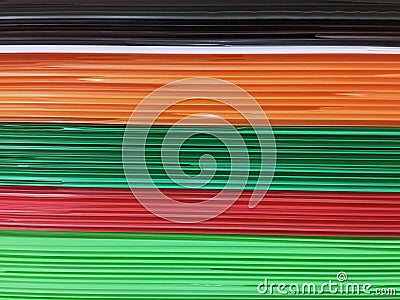 Stacked Corrugated Plastic Sheets Royalty-Free Stock Photo ...