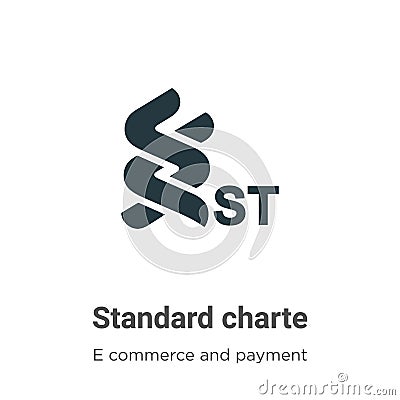 Standard Chartered Vector Icon On White Background. Flat Vector ...
