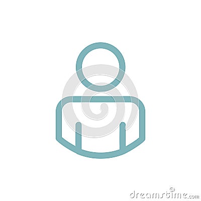 Standard User Icon Set Vector Illustration | CartoonDealer.com #89394526