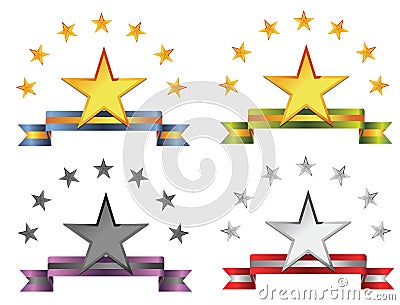 Star Badges Royalty-Free Stock Image | CartoonDealer.com #19837666