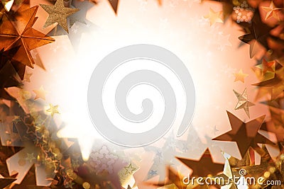 Star Collage Frame Royalty-Free Stock Photography | CartoonDealer.com ...