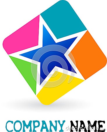 Star Logo Royalty Free Stock Images - Image: 20881989