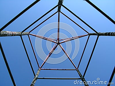 Star Shaped Structure Royalty-Free Stock Image | CartoonDealer.com #1330534