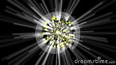 Star Streaks Motion Graphics with Night Background Stock Video - Video ...