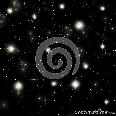 Starry Shiny Night Sky Background Royalty-Free Stock Photography ...
