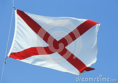State Flag Of Alabama Royalty Free Stock Photography - Image: 23167147