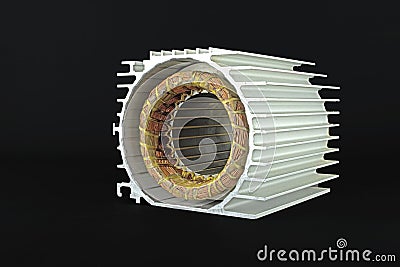 Stator Electric Motor Stock Photo - Image: 45419589