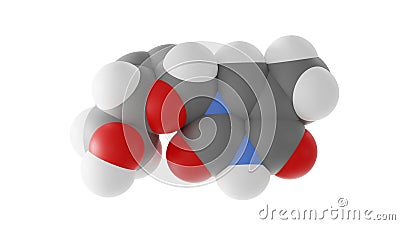 Stavudine Molecule, Antiretroviral Medication, Molecular Structure ...