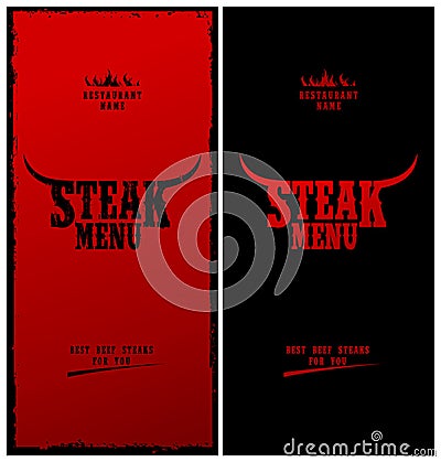 Steak Menu. Royalty Free Stock Photography - Image: 21726057