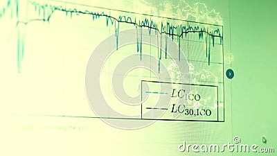 Steam Transformation Effect of Abstract Animation of Holographic ICO ...