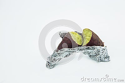 Steamed Sweet Potato Or Cooked Yams Royalty-Free Stock Photo ...