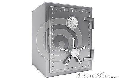 Steel Bank Safe Royalty Free Stock Photos - Image: 27062908