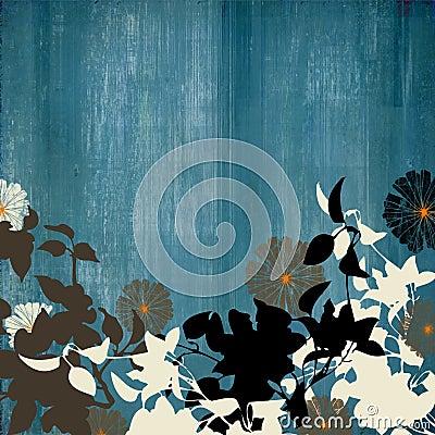 Steel Blue Distressed Background Stock Photo | CartoonDealer.com #4670832
