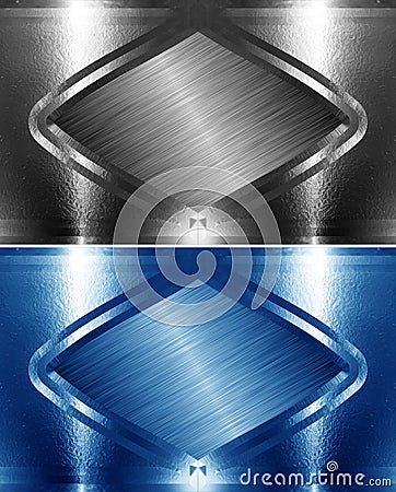 Steel Border Frame Royalty-Free Stock Photography | CartoonDealer.com ...