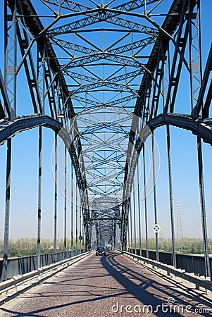 Steel Bridge Superstructure Royalty-Free Stock Photo | CartoonDealer ...