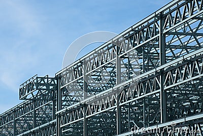 Steel Construction Frame Stock Photography | CartoonDealer.com #22588520